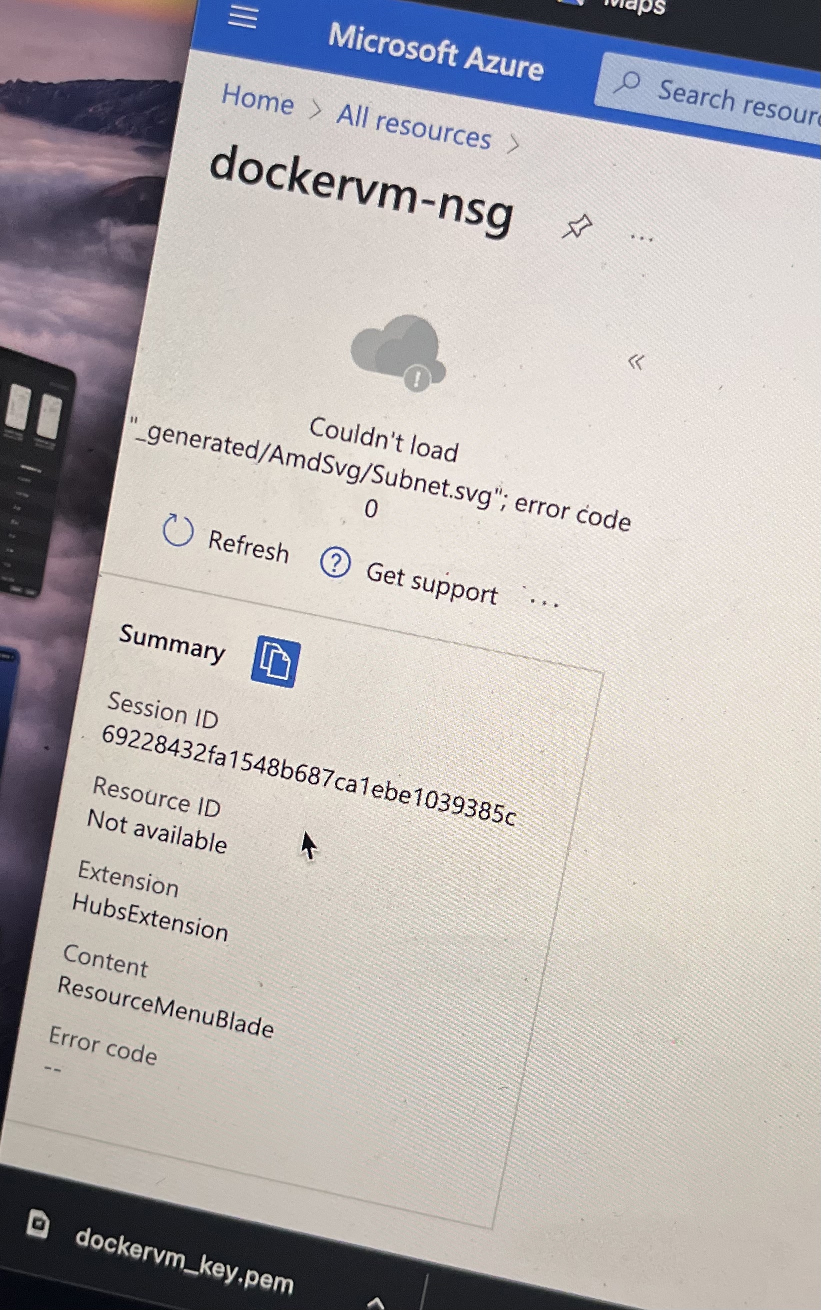 How to fix "generated/AmdSvg/Subnetsvg"; error code - Microsoft Q&A