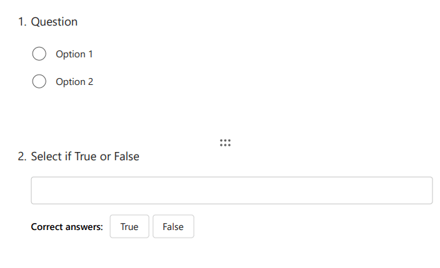 Microsoft Forms - Quiz Printouts Show Answers to Short Answer Questions ...