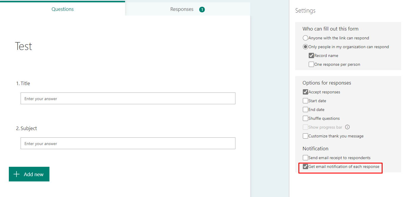 Easy sending of email from page - Microsoft Q&A