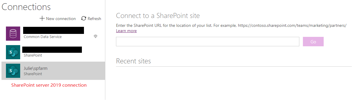 Setup connection from PowerApp to SharePoint on-premise with Trial ...