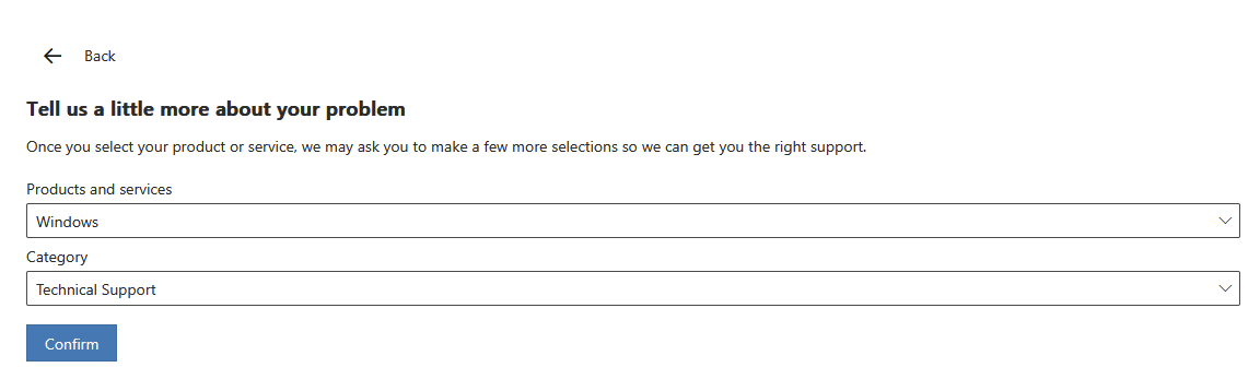 I need customer support - Microsoft Q&A