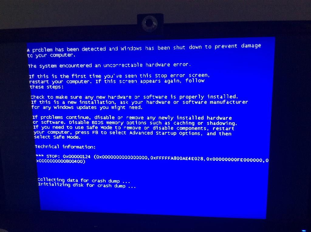 Computer suddenly restarts and sometimes shows Blue Screen ...