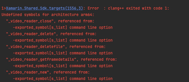 How to do custom c++ library import for maui on ios for different archs ...