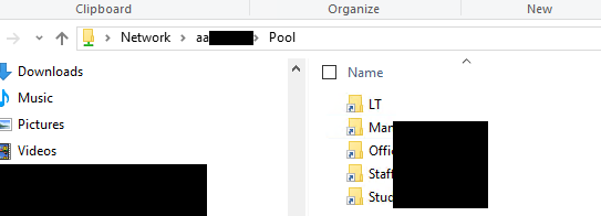 Showing A DFS Folder on mapped drive for a logged on User - Microsoft Q&A