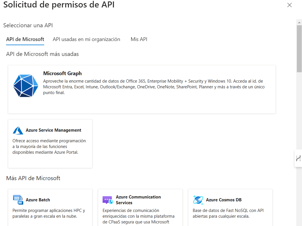 Microsoft Ads API Permisos - Microsoft Q&A