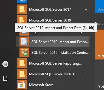 Data import wizard drop-down for data sources - Microsoft Q&A