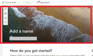 SharePoint Modern Page not showing Header Image - Microsoft Q&A