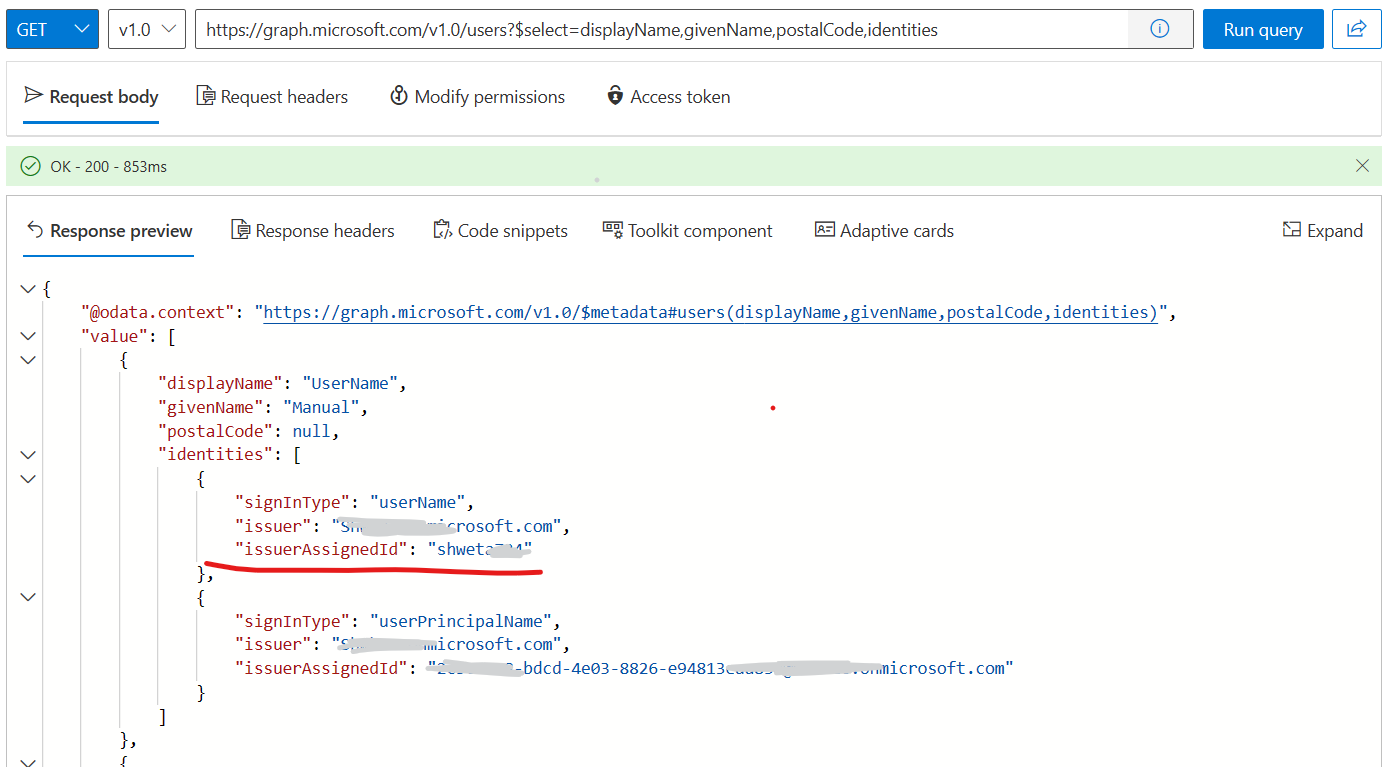 How to identify if the non-email username is already taken in Azure B2C ...