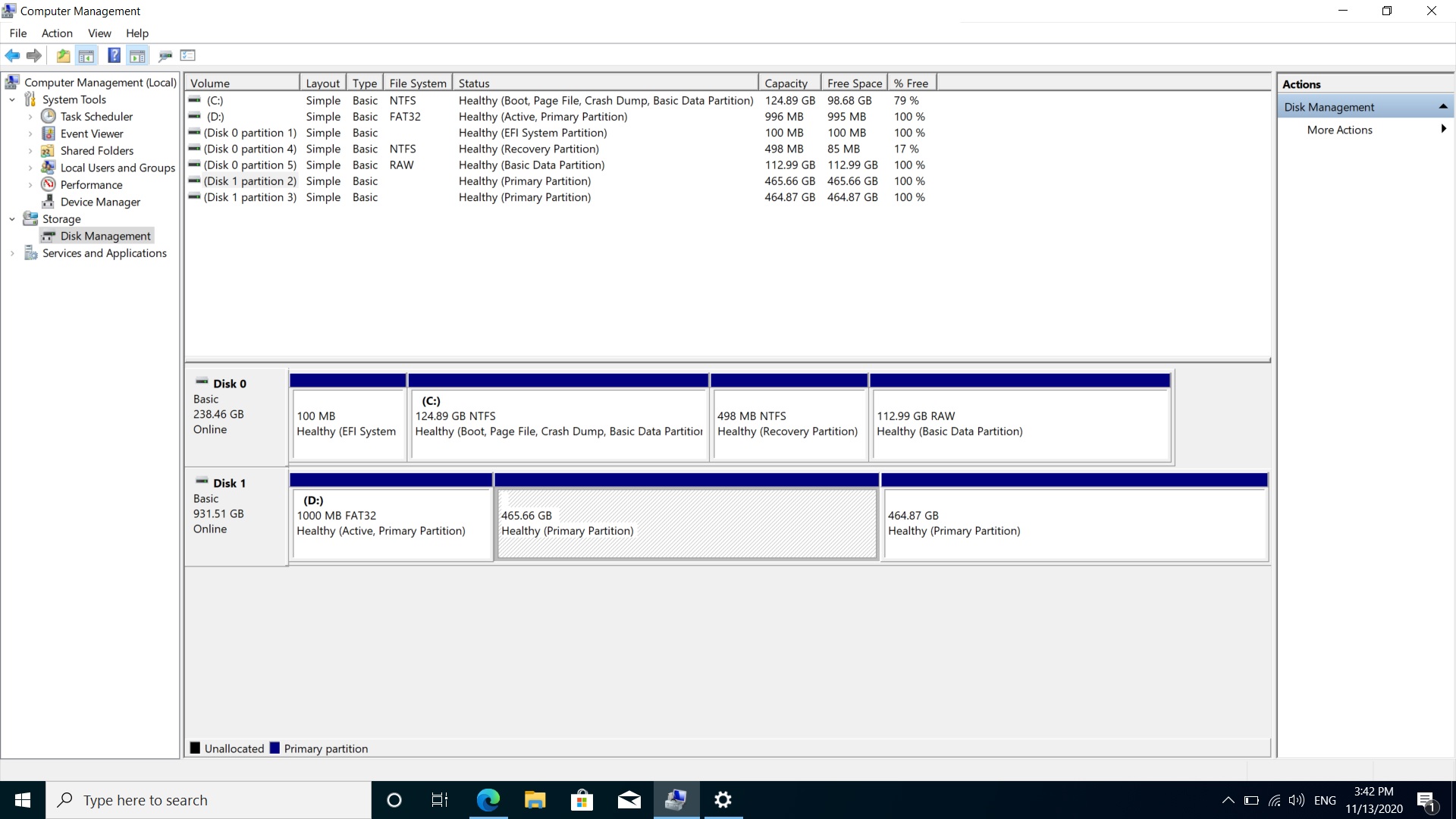 Partition Not Showing Windows 10 - Microsoft Q&A