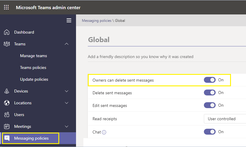 Deleting threads in Teams Channels - Microsoft Q&A