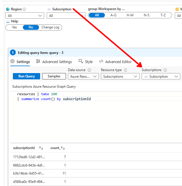 Azure Monitor workbook help needed - Microsoft Q&A