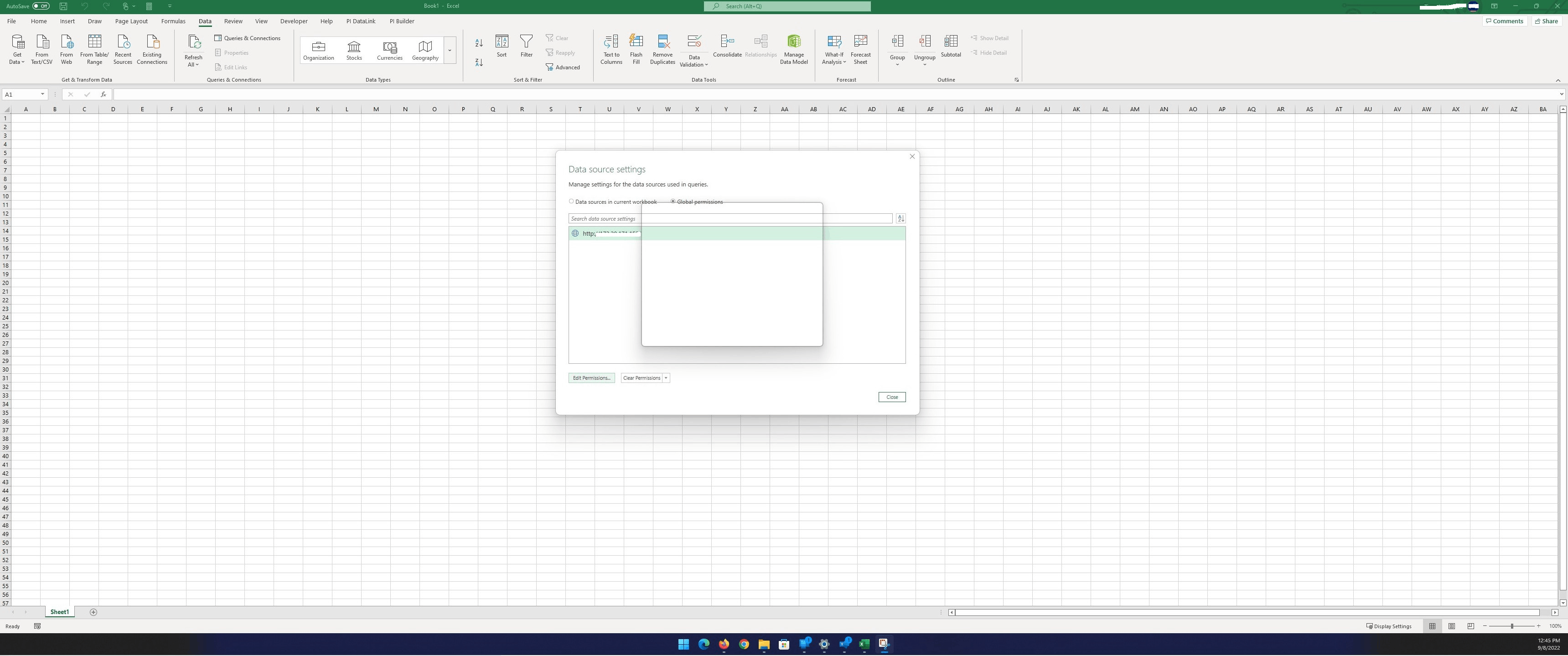 Excel Opens Blank Window On Connection Permissions - Microsoft Q&A