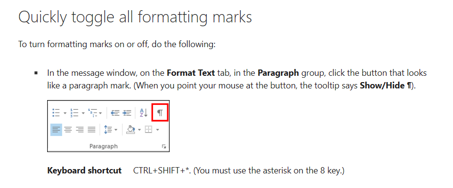 How do I cancel line breaks when MS Office Outlook 365 composes a ...