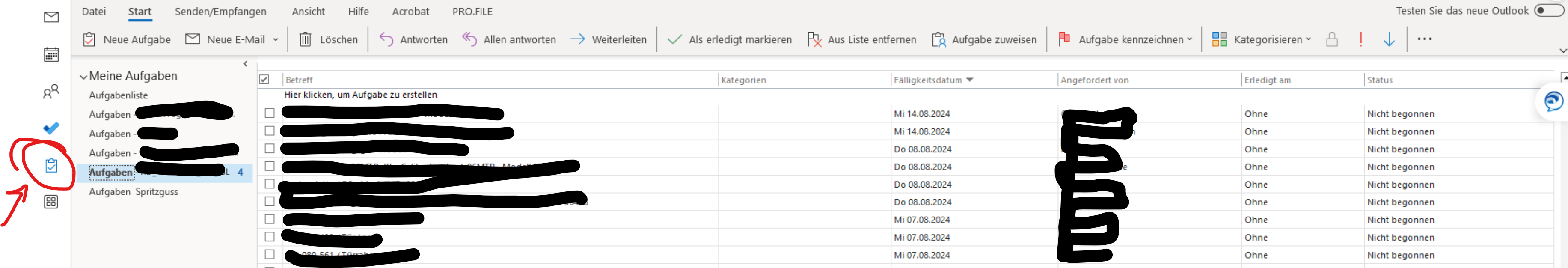 Does new Outlook have the Tasks grid view as the classic? - Microsoft Q&A