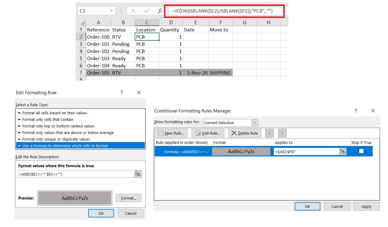 Microsoft Excel monitoring sheet - Microsoft Q&A
