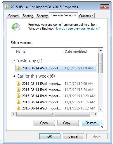 recovering deleted words/texts in Microsoft Word 2010 - Microsoft Q&A