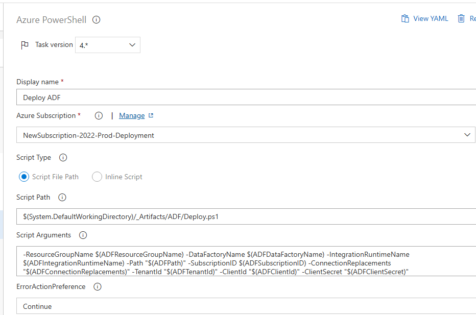 Authentication Type Missing From Linked Service In Azure Data Factory When Microsoft Qanda