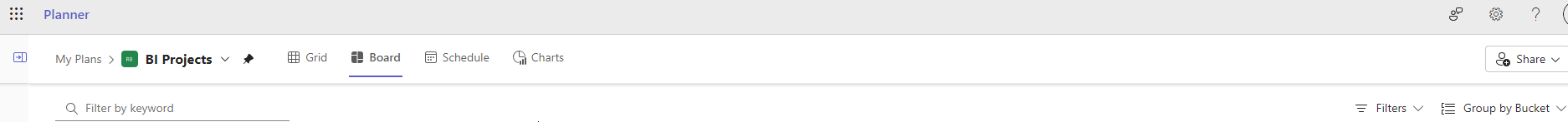 There is no "Members" Drop Down in Planner - Microsoft Q&A
