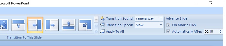 PowerPoint 'automatic transition' not working - Microsoft Q&A