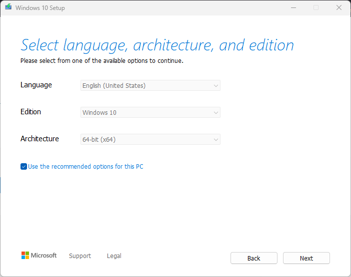 How to create a windows 10 bootable USB device on windows 11 ...