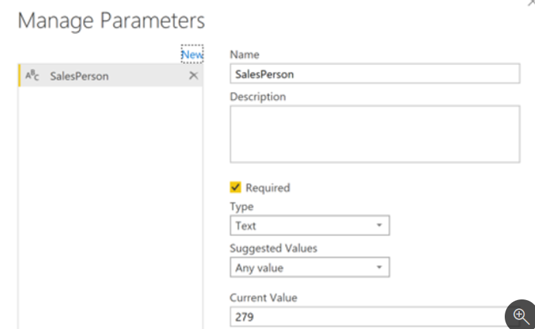 Parameter for dynamic report - Microsoft Q&A