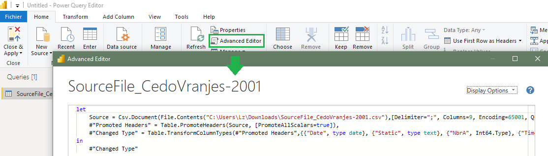 Query cell value in the same column for power bi - Microsoft Q&A
