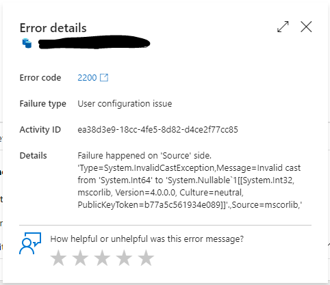 ADF MongoAtlas Source side error when batch size existed - Microsoft Q&A