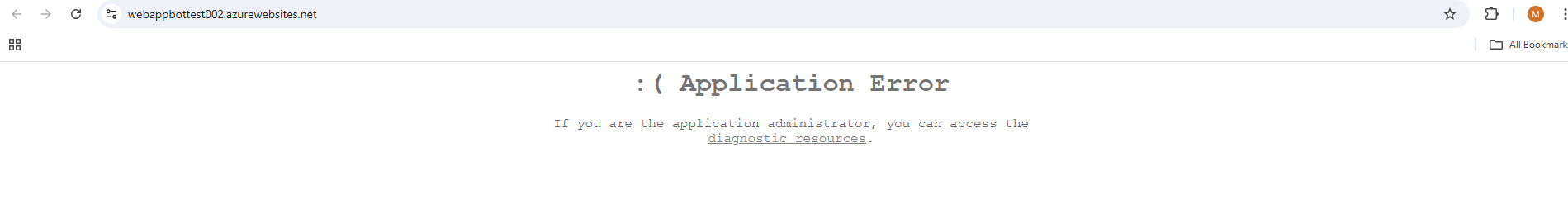 Webapp Throwing Application Error Issue After Deployment Microsoft Qanda 