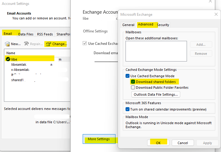 Unable to use the find related emails in a shared mailbox in Microsoft ...