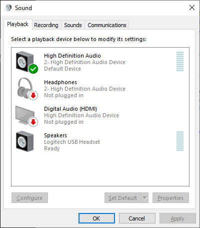 Sounds missing from Sound icon on taskbar - Microsoft Q&A