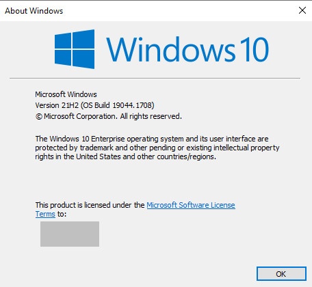 Unable to use msra /offerra under Windows 10 21H2 - Microsoft Q&A