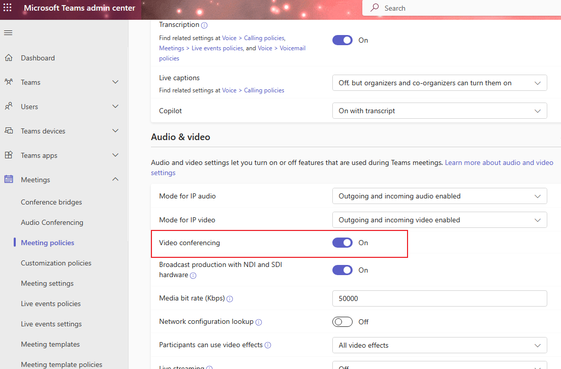How to enable Teams video calling and screen sharing in HyperV ...