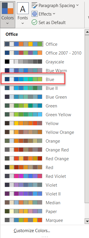 How to install color themes on Microsoft Word? - Microsoft Q&A