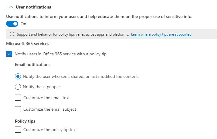 Data lost prevention - automatic report - Microsoft Q&A