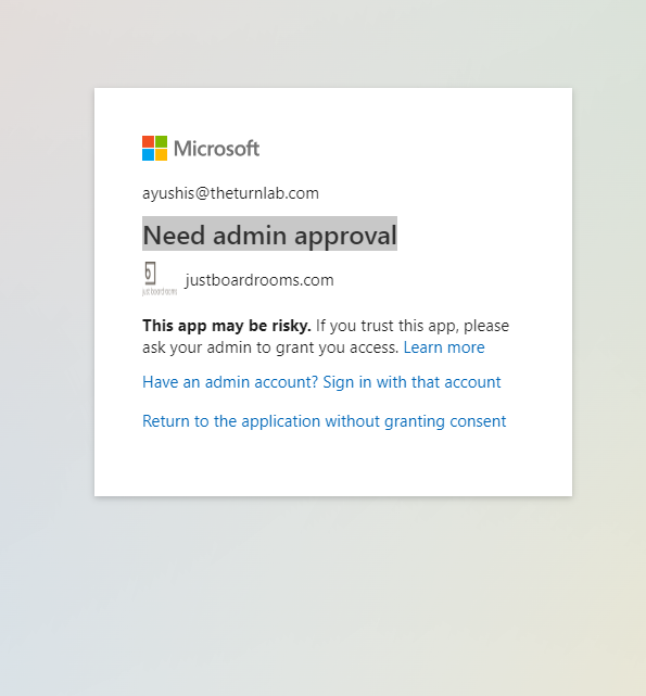While Signing Up For Oauth Authentication Getting Error Microsoft Qanda