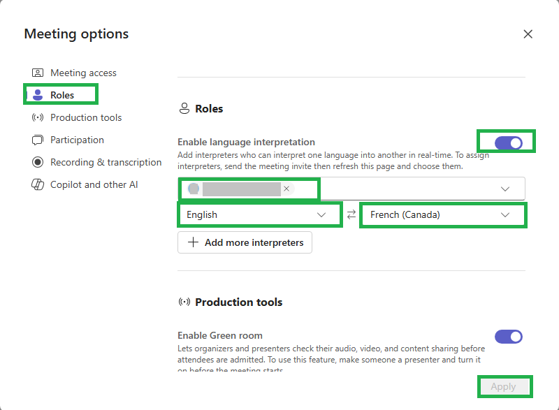 Hosting a Teams Webinar for external client - they are bringing a ...