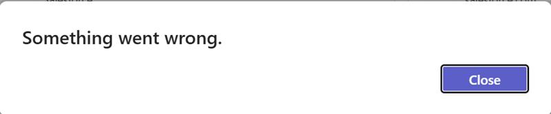Unable to add apps within Outlook, get "Something went wrong" generic ...