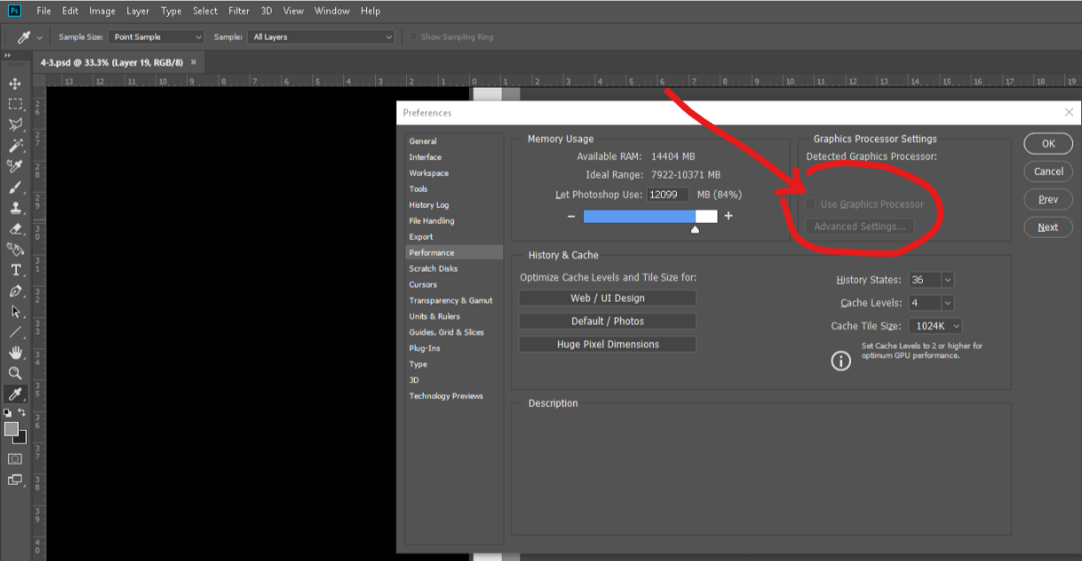 Window Remote Desktop Connection Disable GPU on Photoshop CC (Latest ...