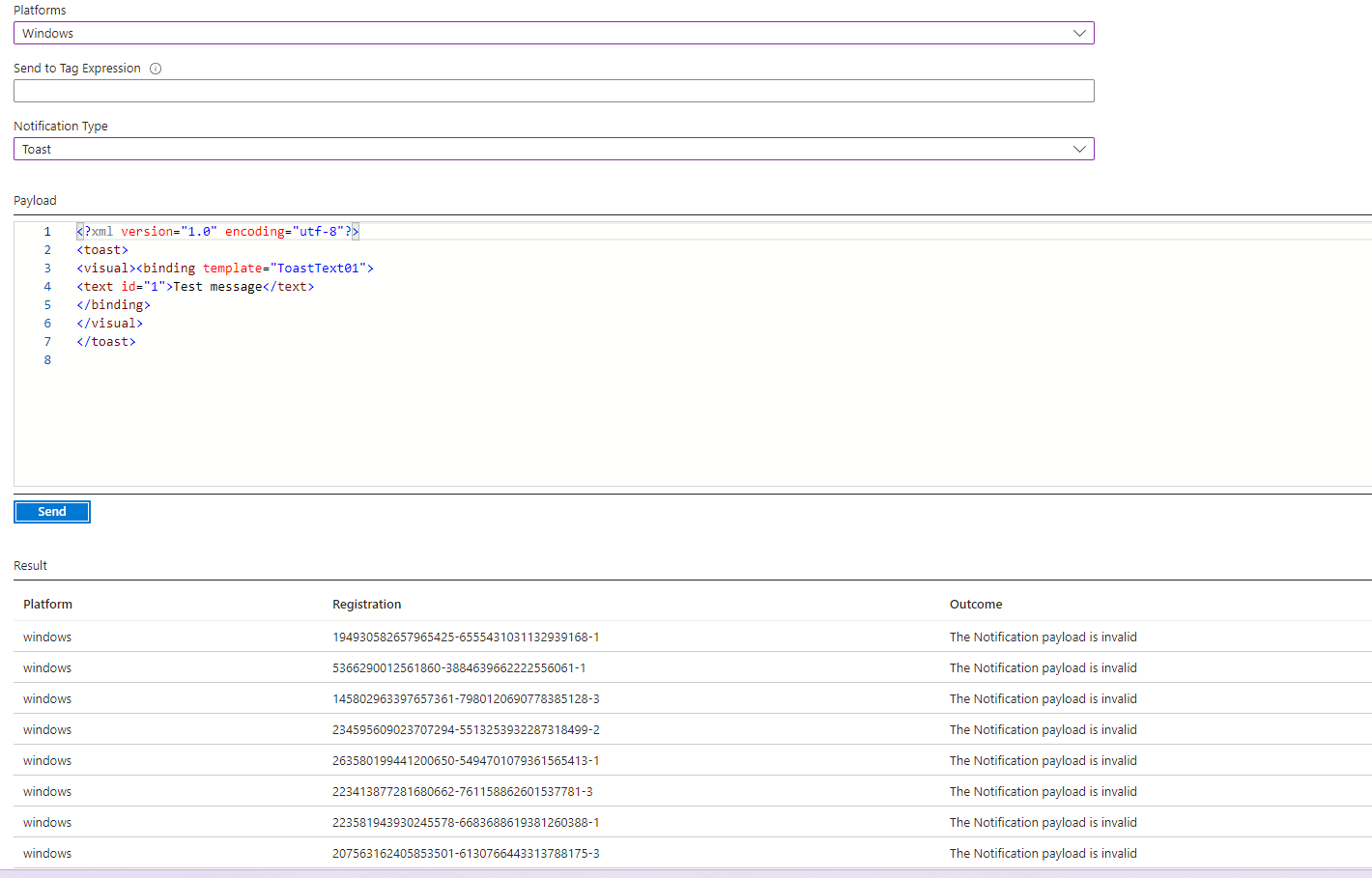 Since 07.17.2023 I have a LOT of payload errors while trying so send ...
