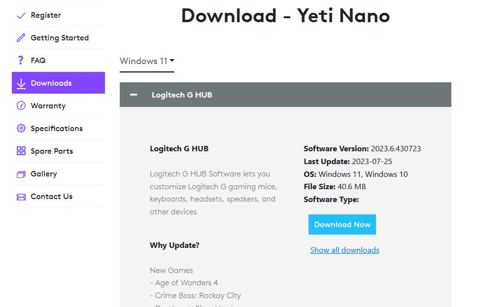 Blue Yeti Nano microphone not connecting to Windows 11. - Microsoft Q&A