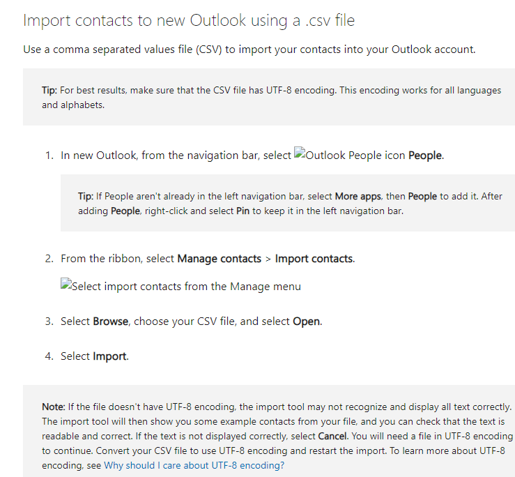 How to Create Contacts in the New Outlook that are only stored locally ...