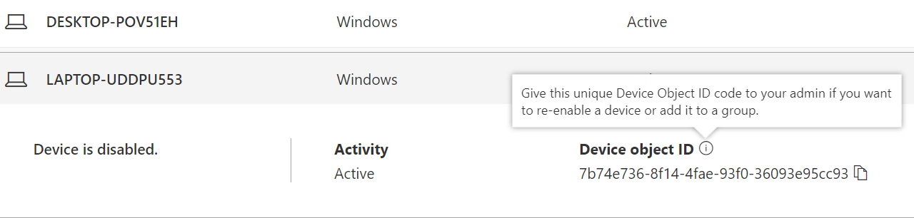Deactivated account - Microsoft Q&A