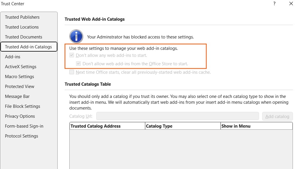 We are using M365, I'm the admin. I deployed an "Word add-in" which is ...