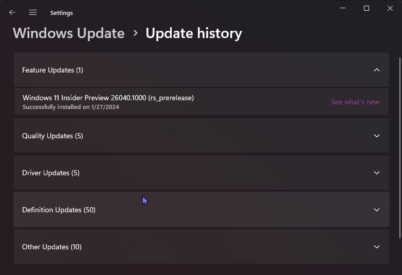 Windows 11 Insider Preview 10.0.26120.1542 (ge_release_svc_betaflt_upr ...
