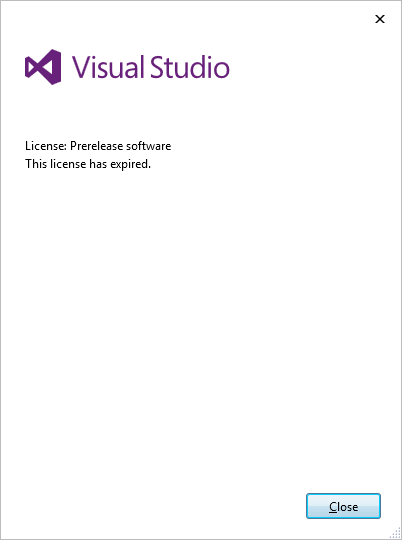 SSMS 2017 not working due to Visual Studio license expired - Microsoft Q&A