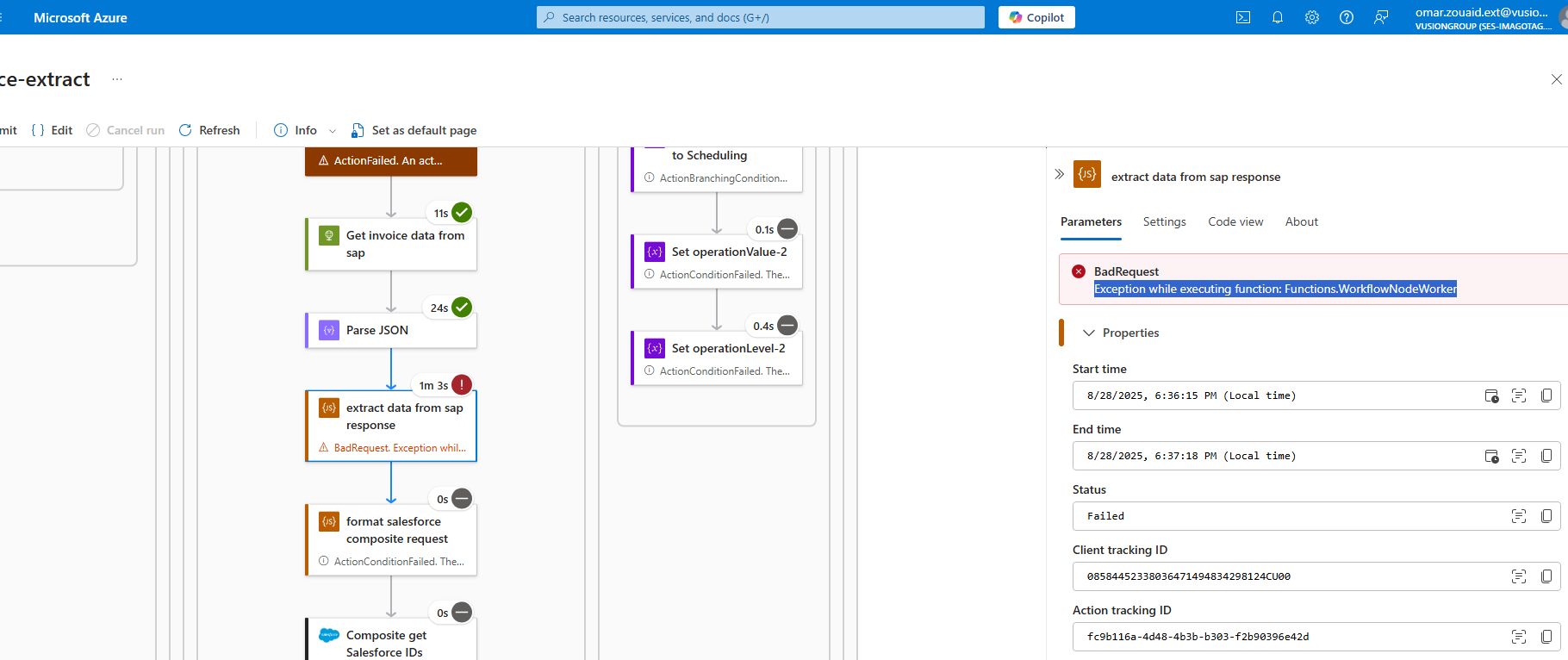 Logic App Standard Inline Code Javascript Crash Microsoft Qanda