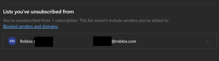 Roblox email '@roblox.com' is on unsubscribed list which unable to ...