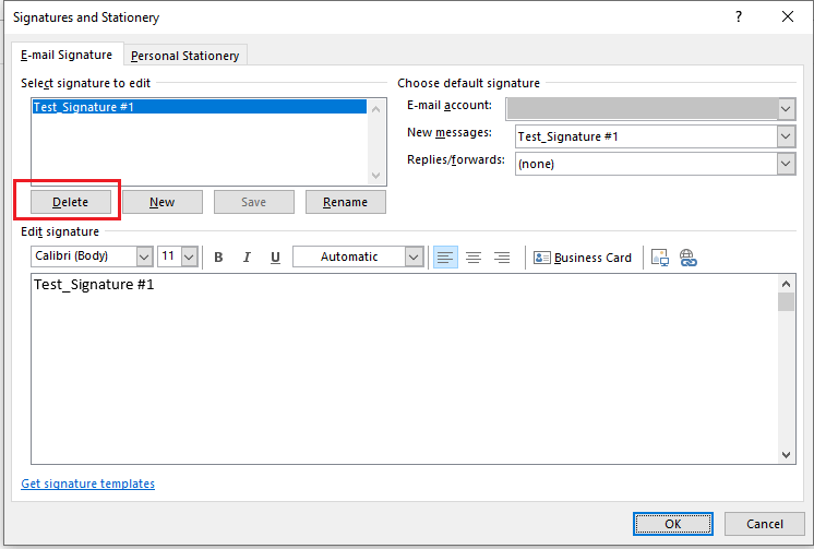 Email Signature Block - Microsoft Q&A