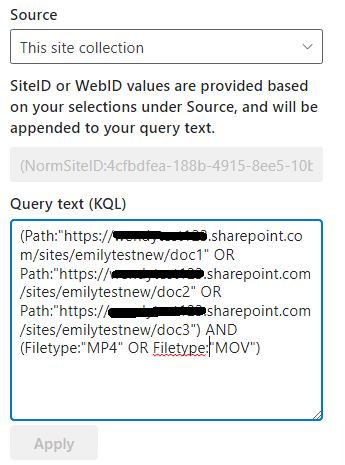 Using highlighted content web part to pull from multiple document libraries - Microsoft Q&A