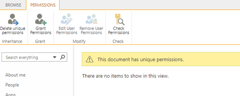 Remove "Everyone Except External Users" from Direct Access in Onderive ...